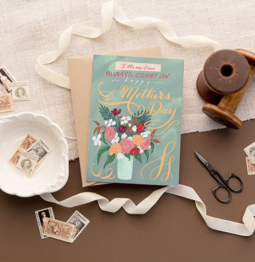 Mother I Can Count on Card -- Single Mother's Day Card -- FREE US ...