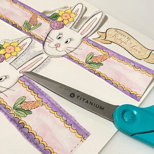 Easter Bunny Napkin Holders and Carrot Placecards Printable Digital ...