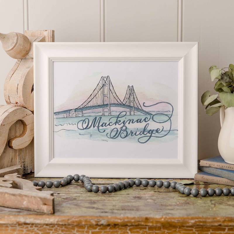 Calligraphy Bridge - Etsy
