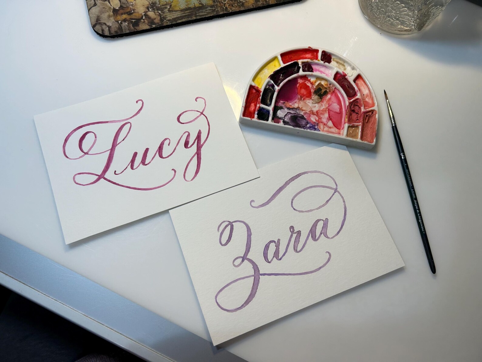 Personalized Calligraphy Name Print for Framing by Robyn Love FREE ...