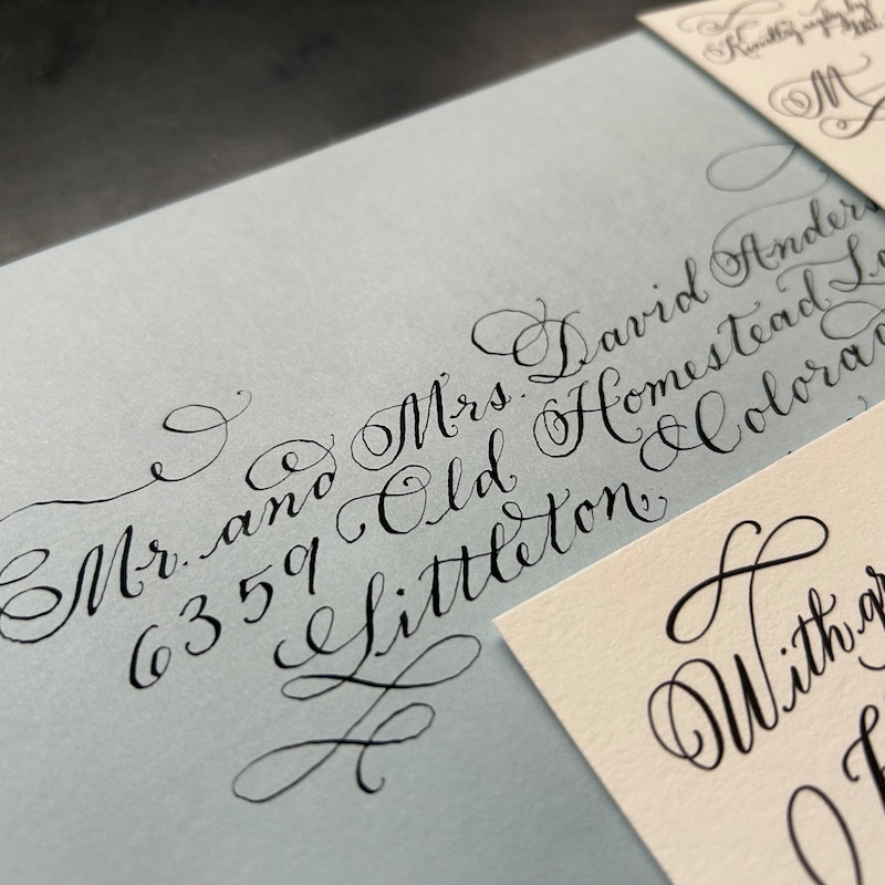 Calligraphy Service - Etsy