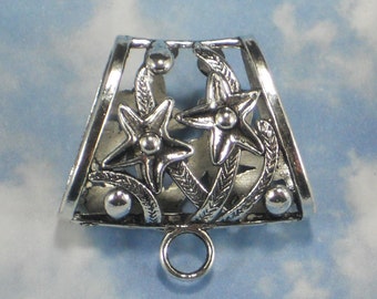 Silver Scarf Slide - Etsy