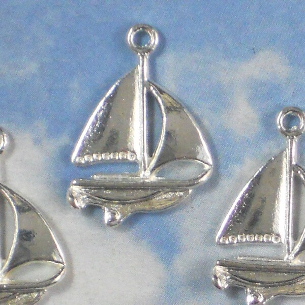 Sailboat Charm - Etsy