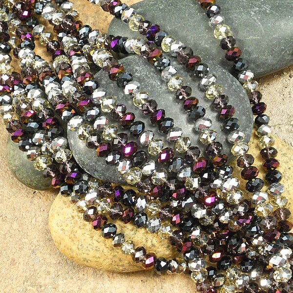 Crystal Rondelle - Etsy
