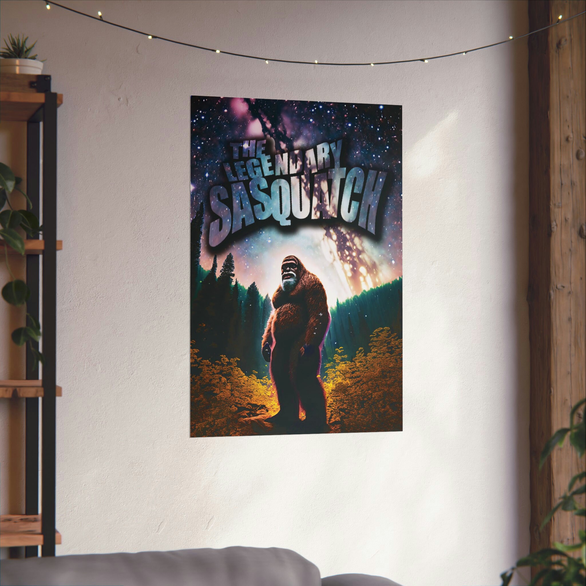 The Legendary Sasquatch Matte Vertical Posters - Etsy