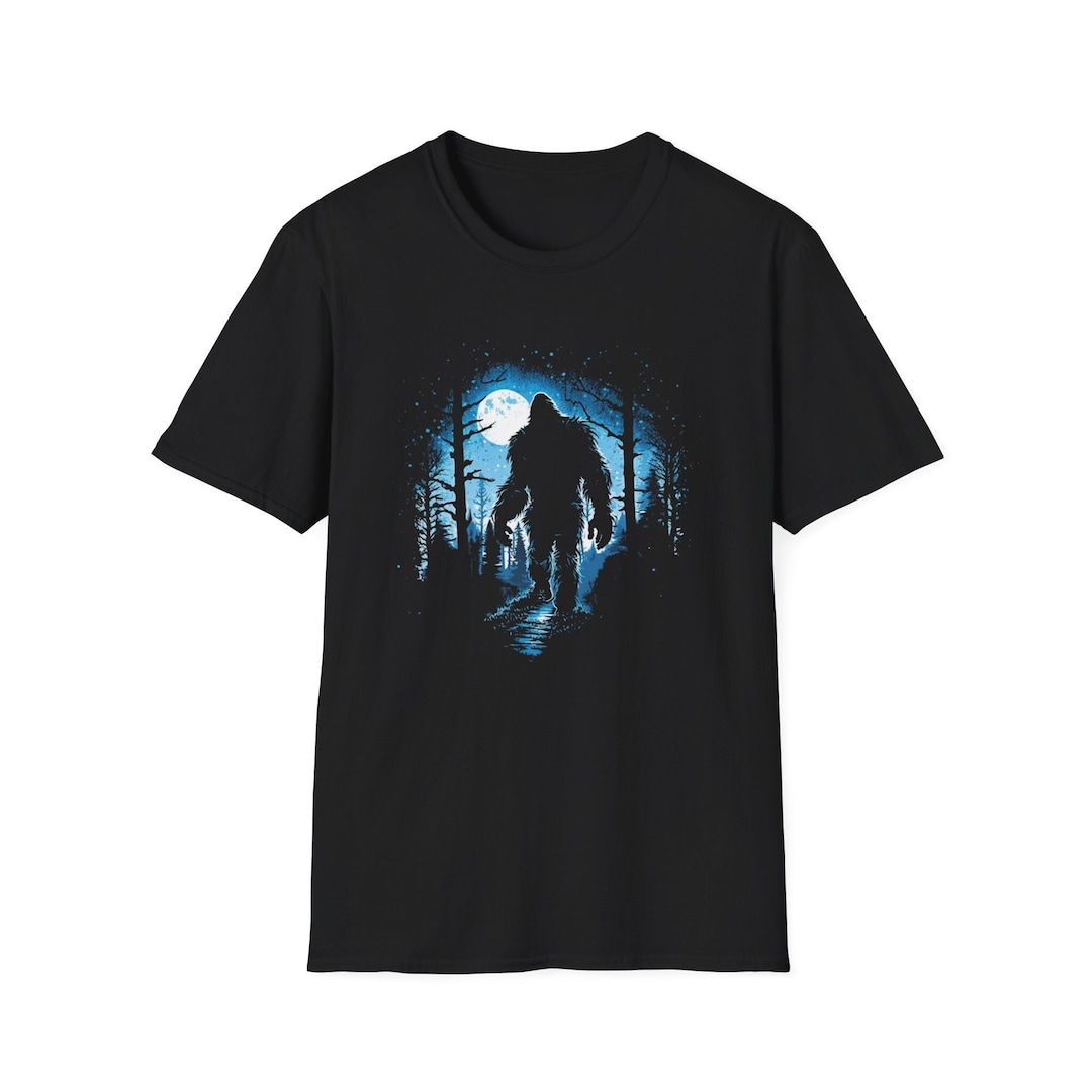 Bigfoot by Moonlight, Bigfoot, Bigfoot T-shirt, Bigfoot T-shirts ...