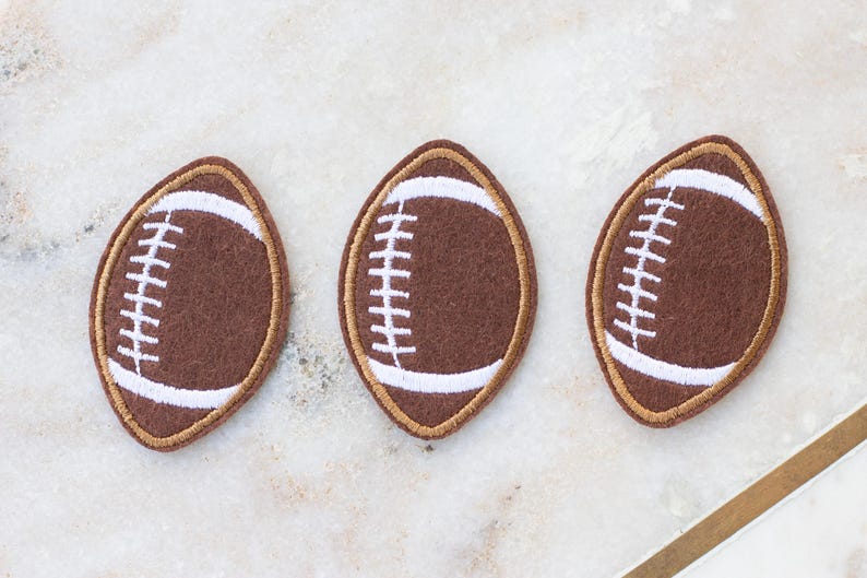 Football Patches, Iron on Patches, Game Day Patch - Etsy