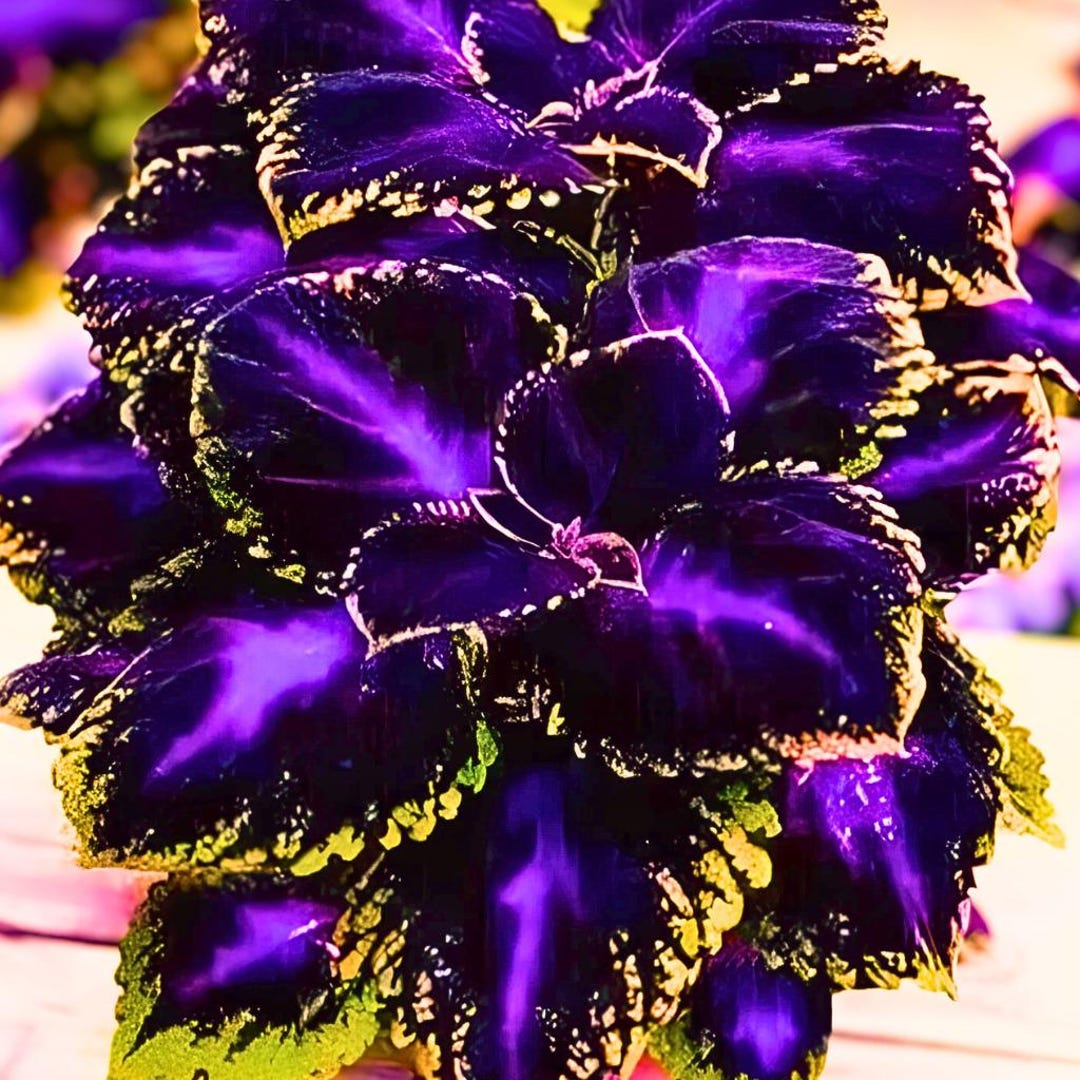 Black Purple Coleus Seeds – Bold Foliage Plant 25 Seeds - Etsy