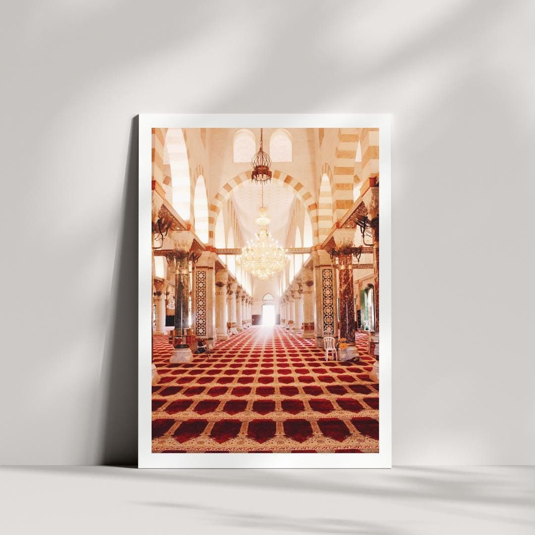 Eid Al-fitr at Al-aqsa / Fine Art Photography Print / A4 / Palestine ...