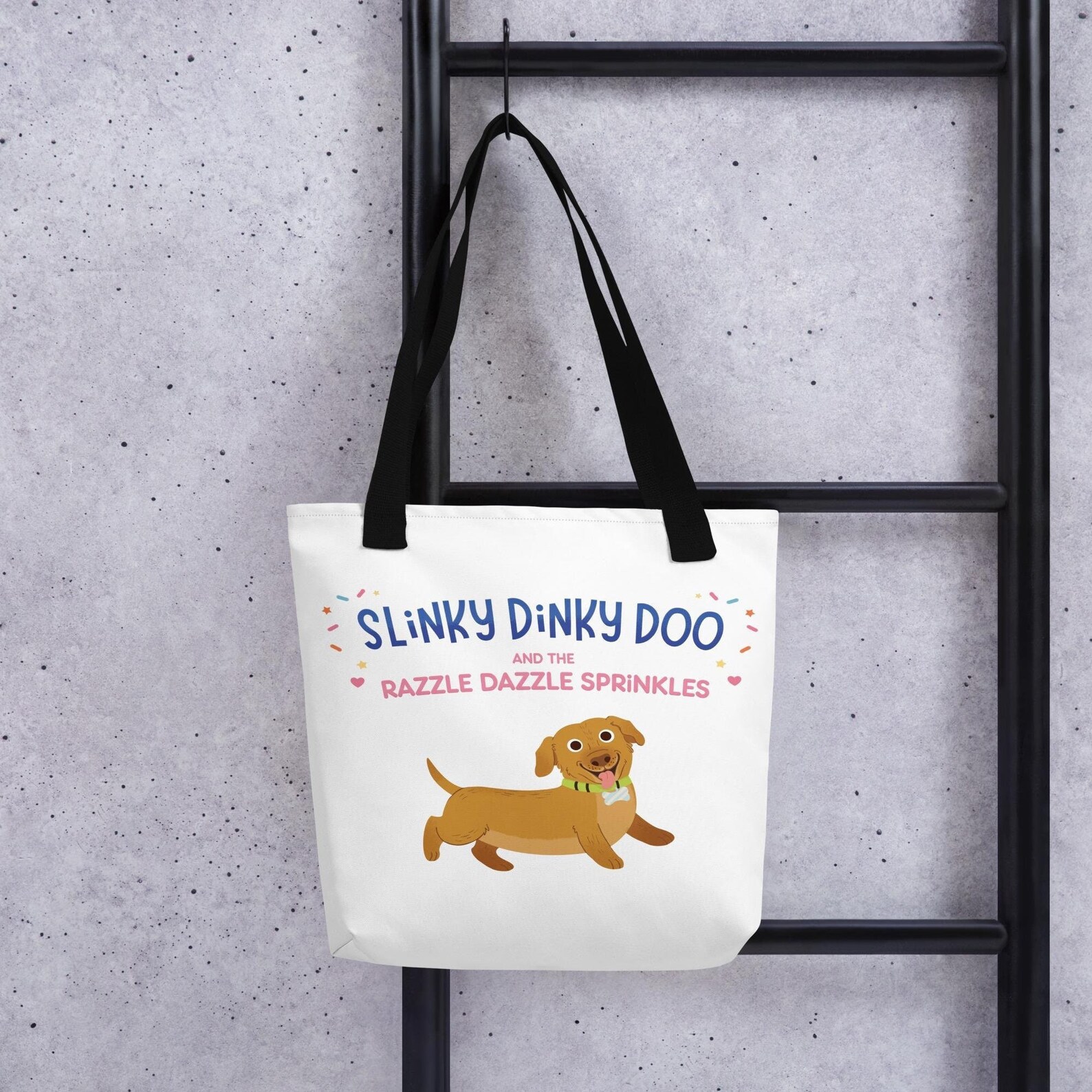 Slinky Dinky Doo Tote Bag - Etsy