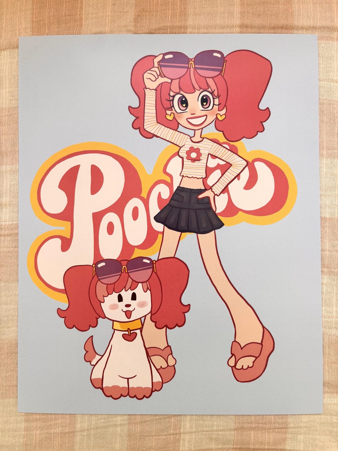 Poochie 80s Nostalgia 8x10 Art Print - Etsy