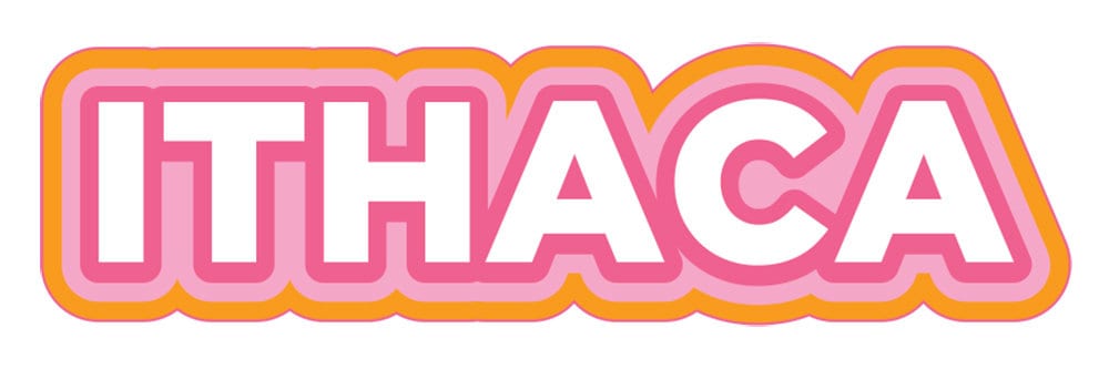 Ithaca Die Cut Sticker - Etsy