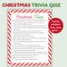 Christmas Trivia Game | Holiday Party Quiz for Families, Office ...