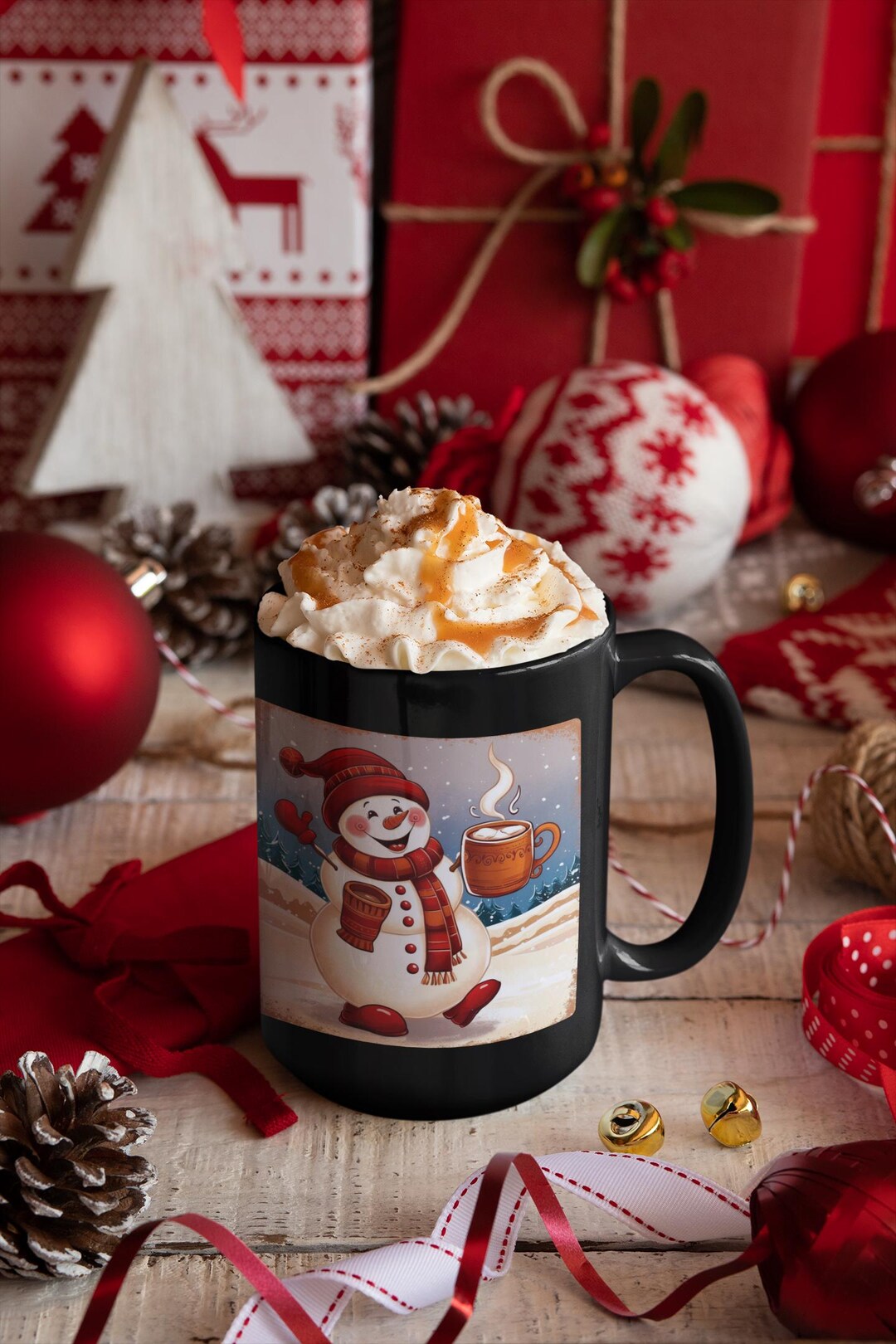 Ho-ho-hold My Cocoa Coffee Mug - 15 Oz Festive Christmas Gift - Etsy