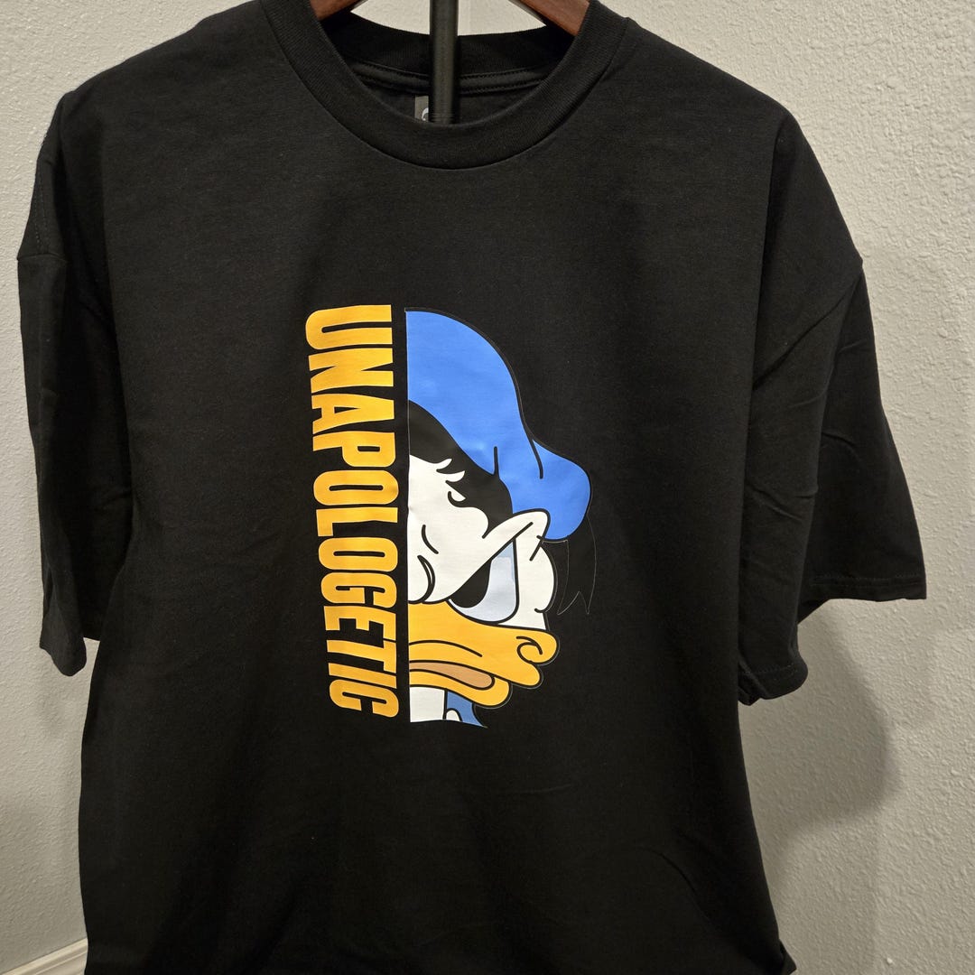 Donald – “unapologetic” Tee - Etsy