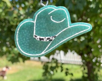 Star Cowboy Hat Car Freshie | Car Freshie | Western Freshie | Cowboy ...