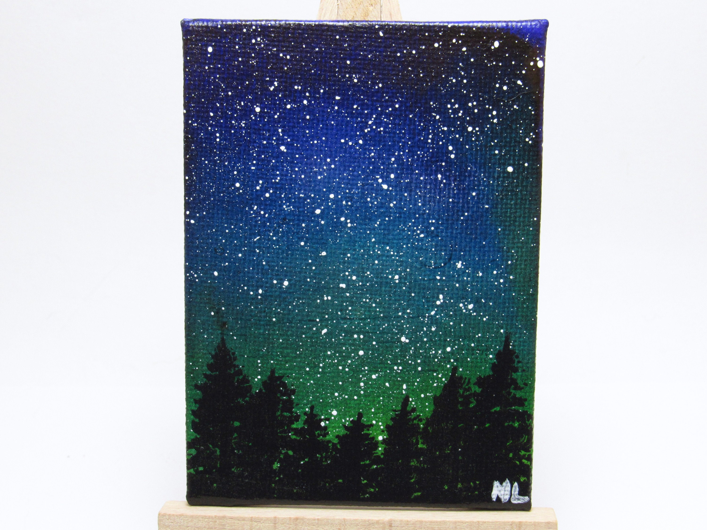 Night Tree Landscape