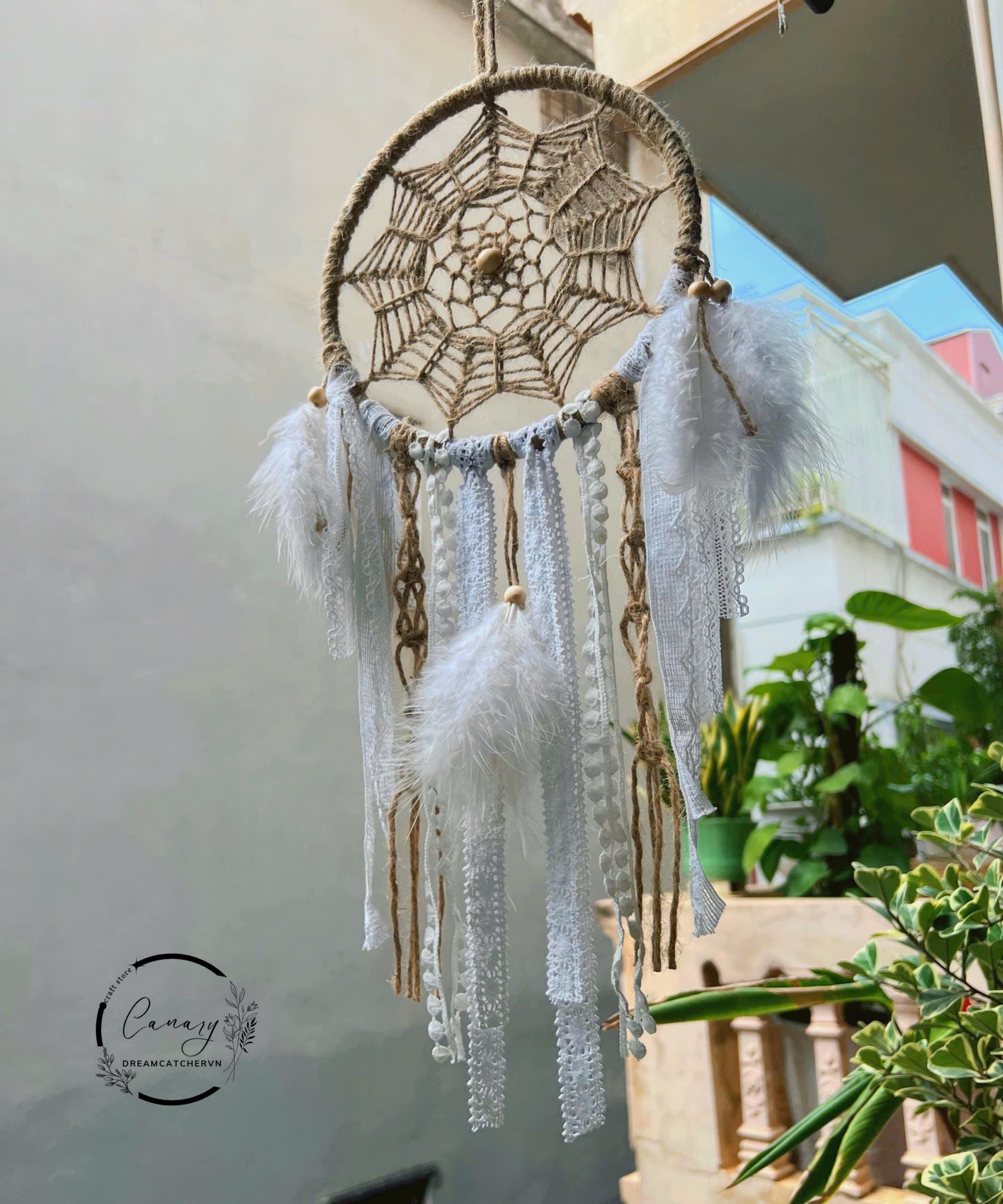 Dream Catcher Authentic | Ojibwe | Dreamcatcher | Large Brown Dream ...