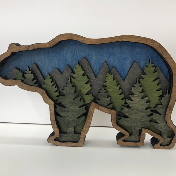 3d Layered Scene - Etsy