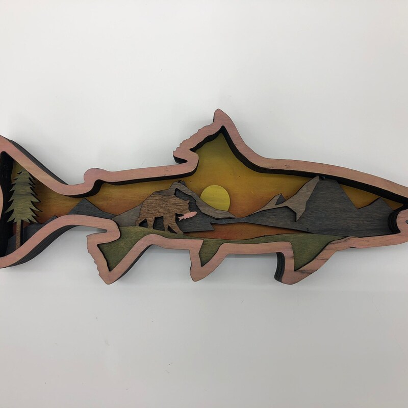 Fish Wood Cutout - Etsy