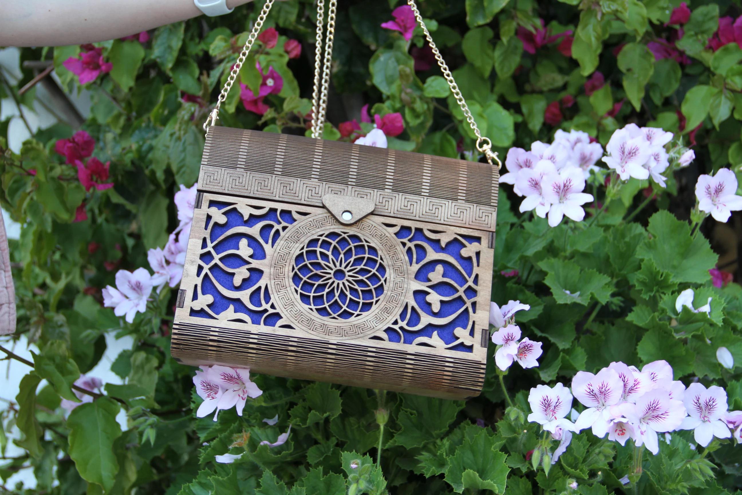 Lasercut Purse Svg,living Hinge Bag Svg,christmas Laser Cut Files ...