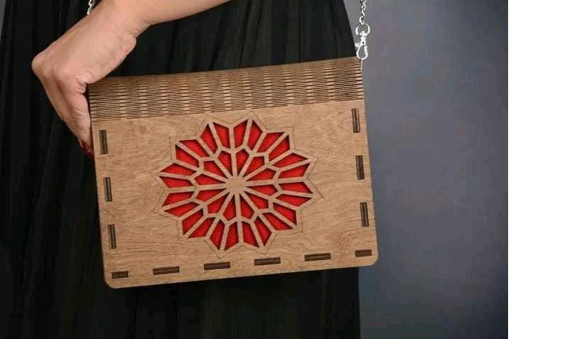 Wooden Purse Bag Laser Cut Svg File Christmas Laser Cut Files Handbag ...