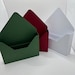 Envelope Pop-up Card Making Kit | Christmas Floral Paper Piecing (set ...