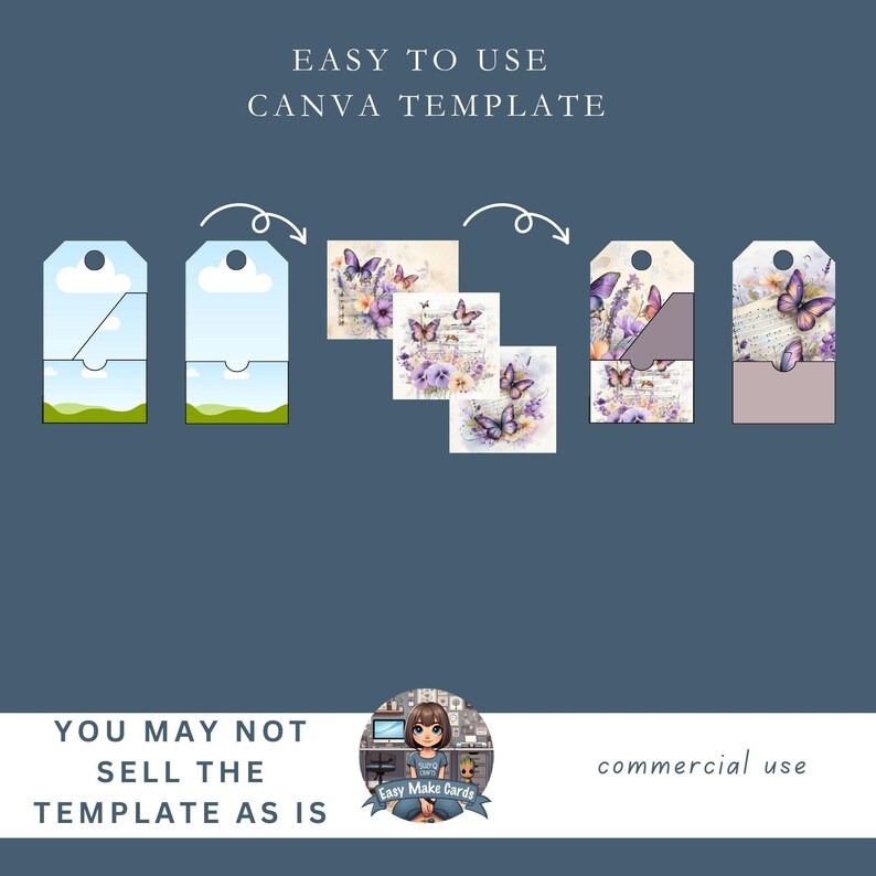 Loaded Tag Canva Template | Junk Journal Kit | Canva Template Loaded ...