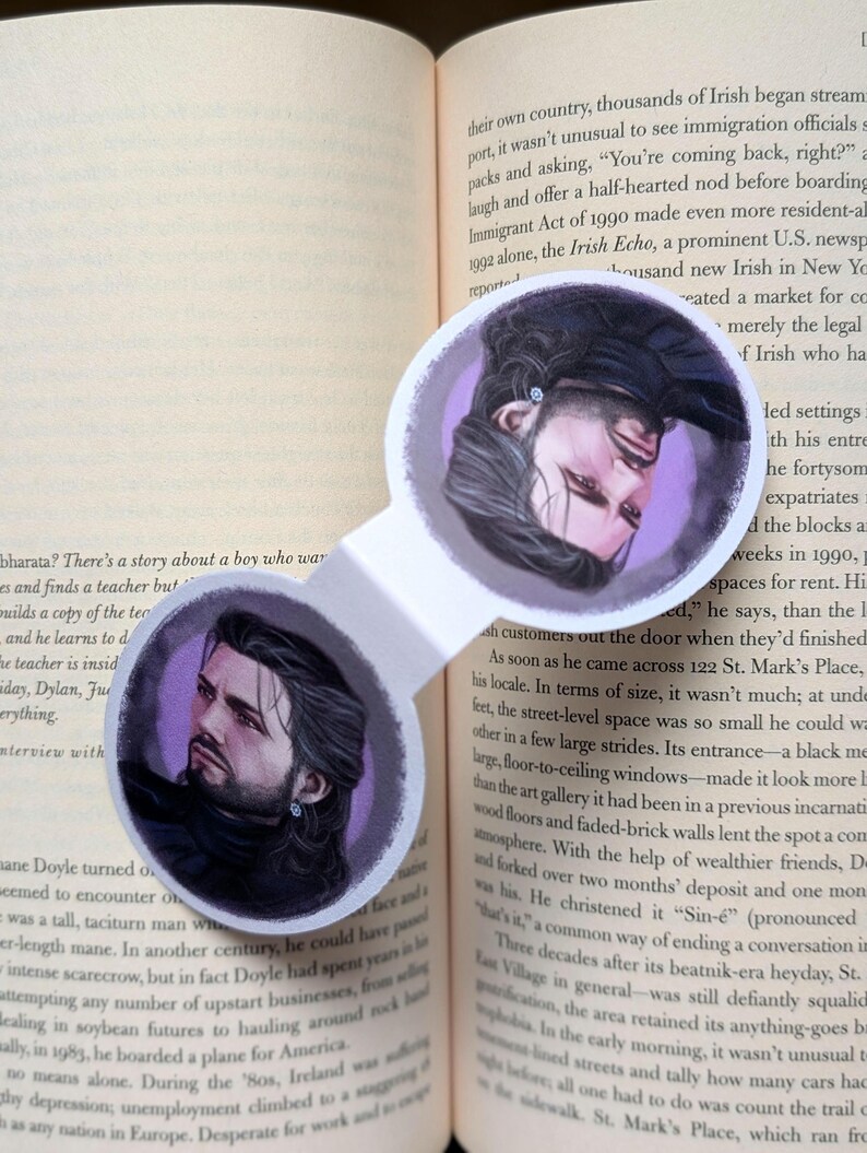 Gale Magnetic Bookmark, Fan Art, Baldur's Gate 3 Drawing, Art Book ...