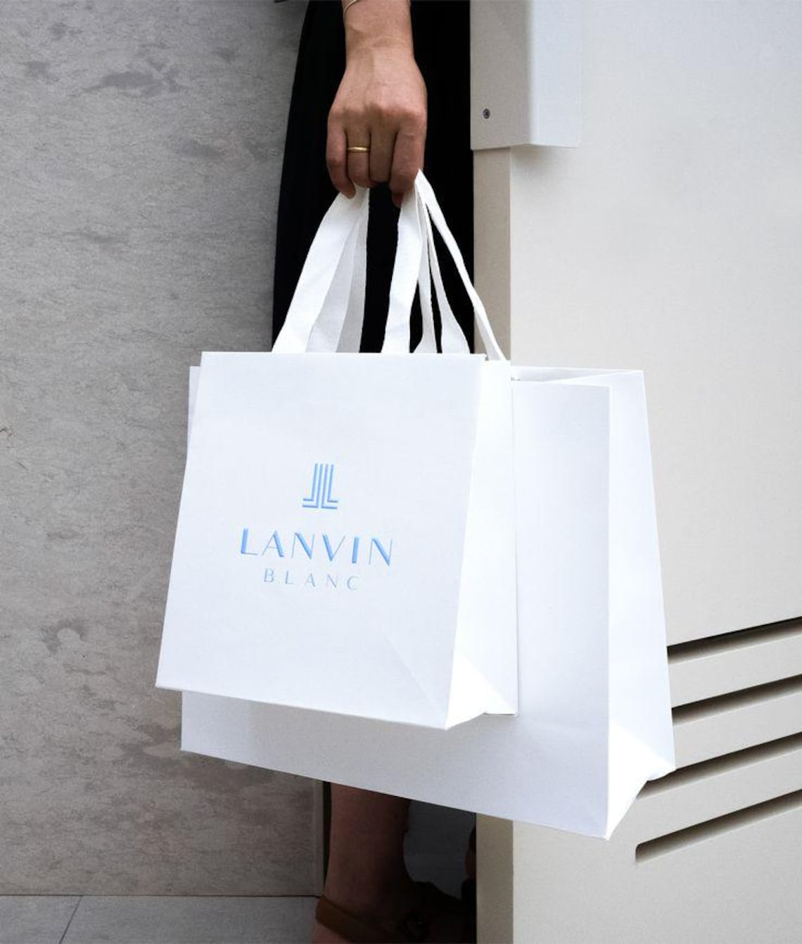 50 Pcs Luxury Custom Paper Bags With Ribbon Handles – Personalized Eco ...