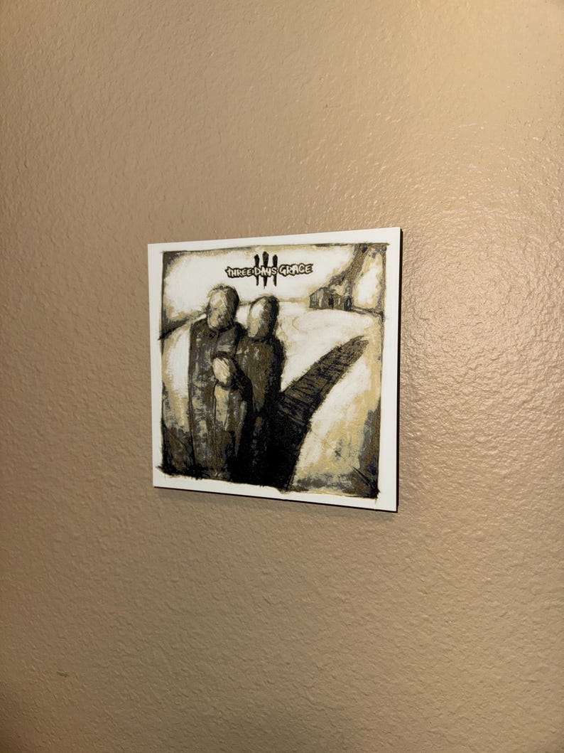Custom 3D Printed Album Cover Wall Art - Etsy