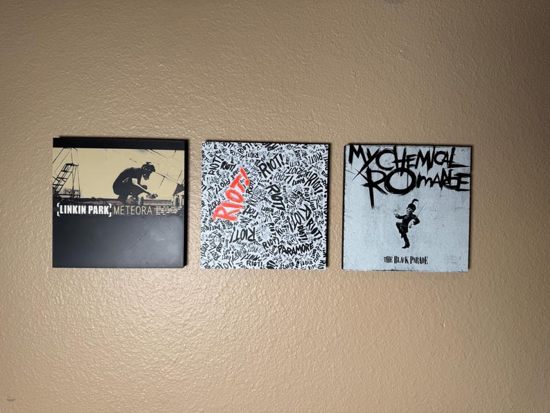 Custom 3D Printed Album Cover Wall Art - Etsy