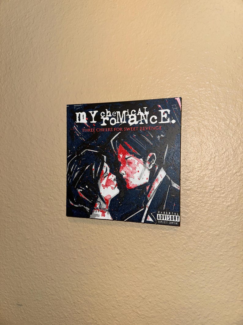 Custom 3D Printed Album Cover Wall Art - Etsy