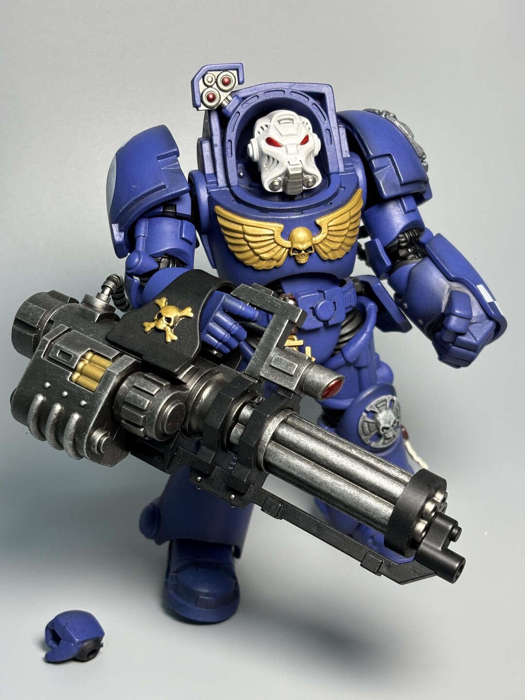 Warhammer 40K Space Marine Terminator With Assault Cannon-1:18 12 Cm ...