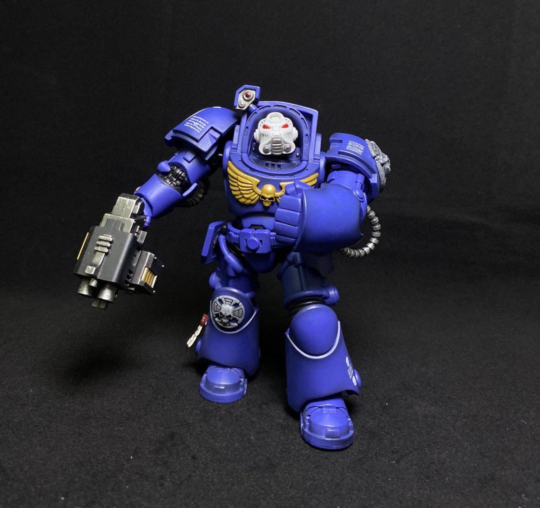 Warhammer 40K Space Marine Terminator With Bolter-1:18 12 Cm ...