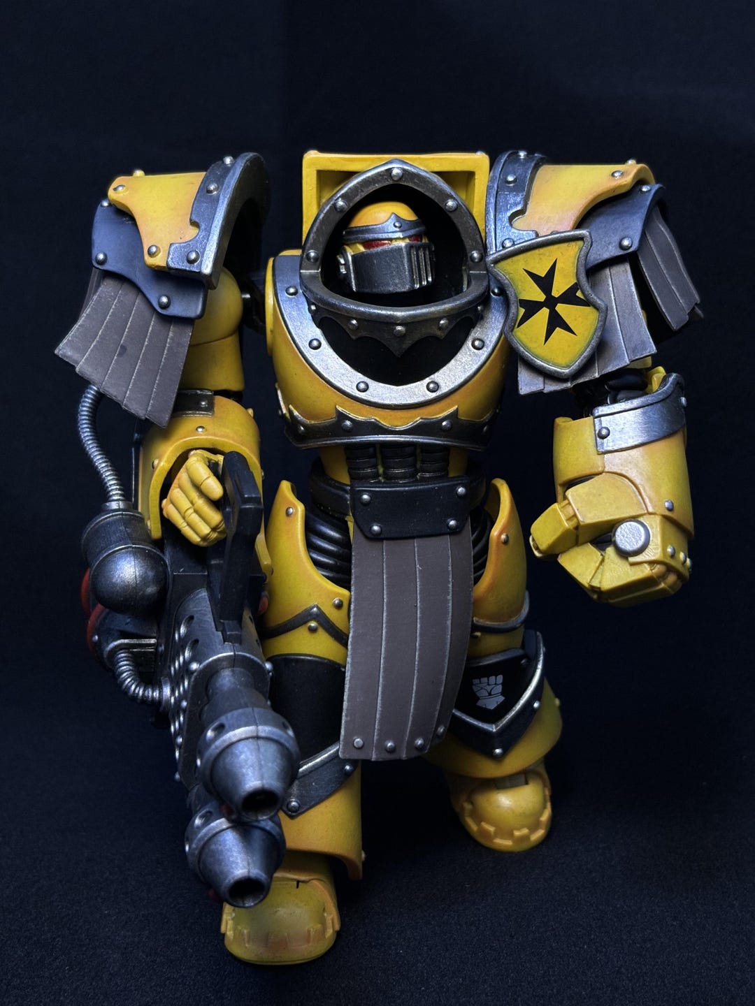 Warhammer40k Space Marine Imperial Fists Terminator With Heavy Flamer ...