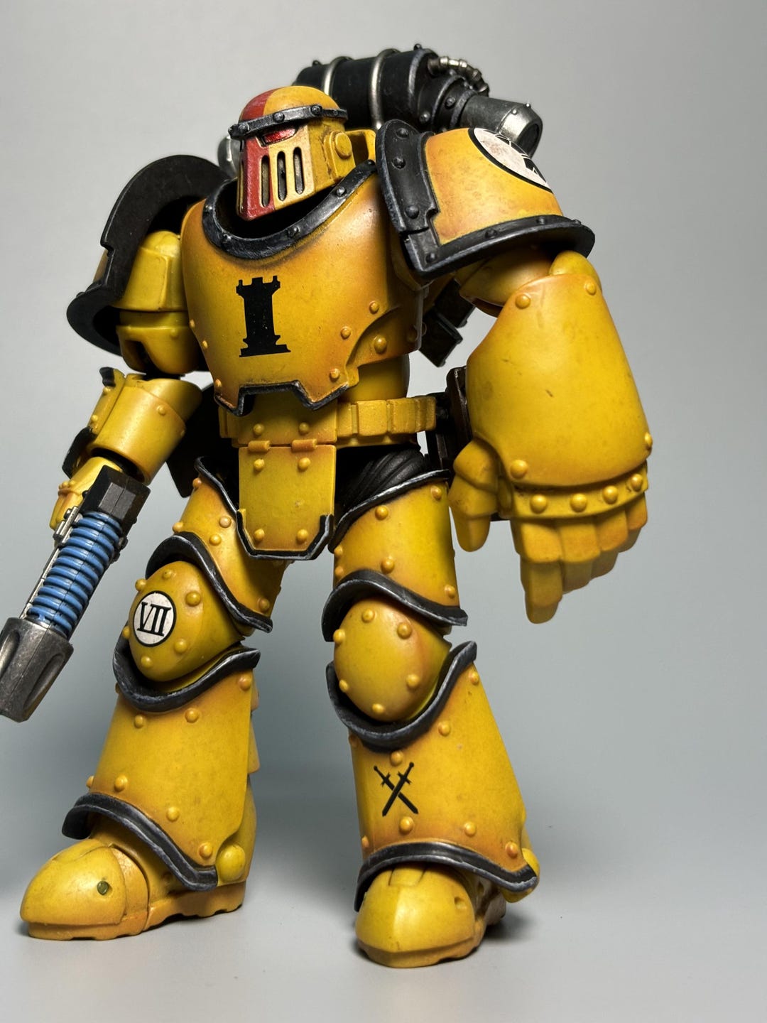 Warhammer 40K Space Marine Figure Mk III Tactical Squad With Power Fist ...