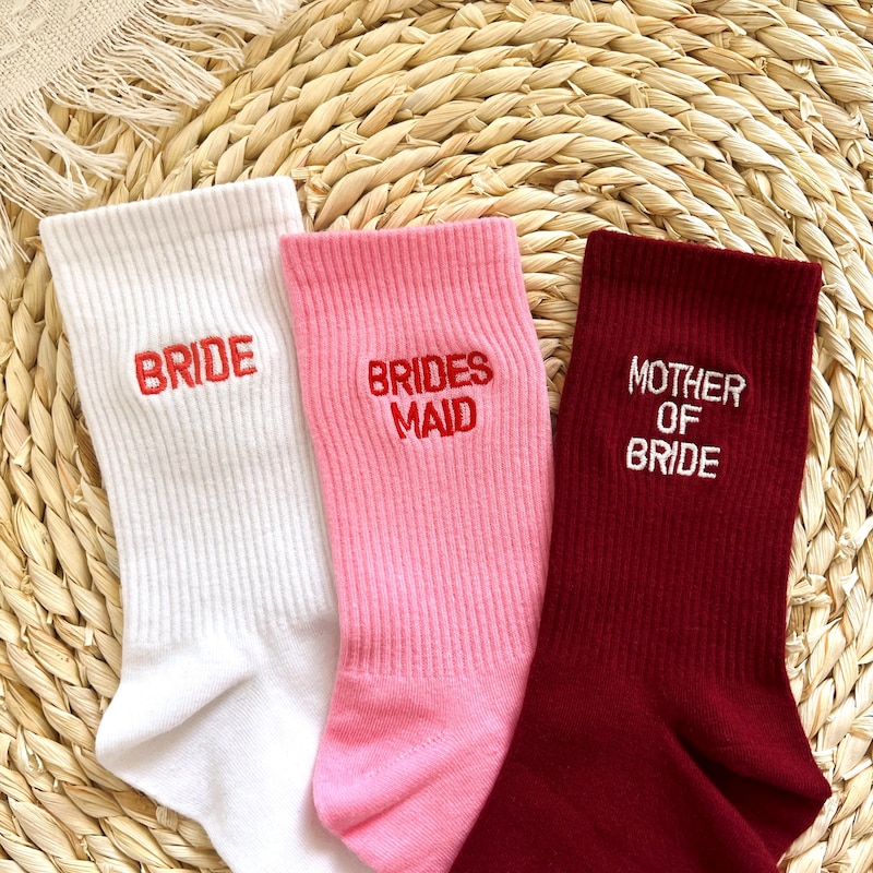 Bride Bachelorette Socks - Etsy
