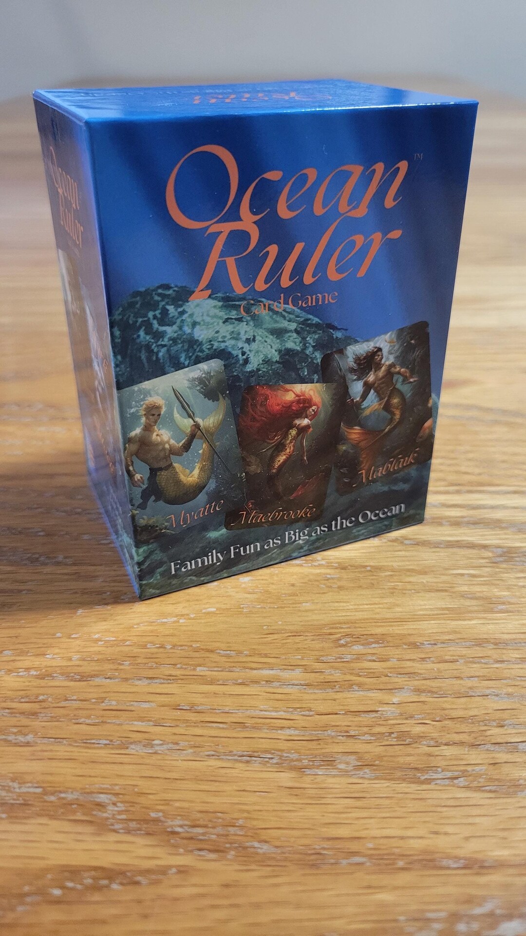 Family Card Game, Mermaid, Mermen, Shark, Ocean Ruler, Sea, Fun Gift ...