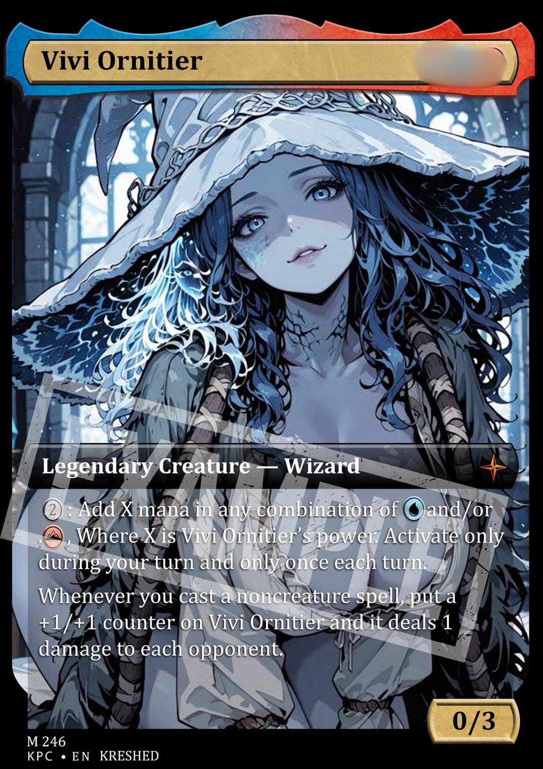 Vivi Ornitier - Ranni Waifu Foil Proxy - Etsy