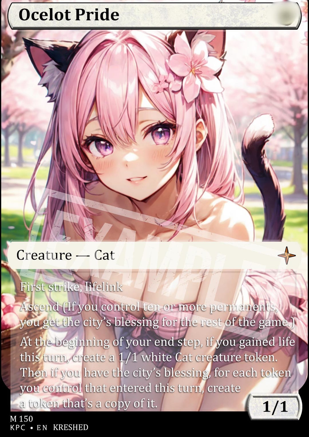 Ocelot Pride - Waifu Foil Proxy - Etsy