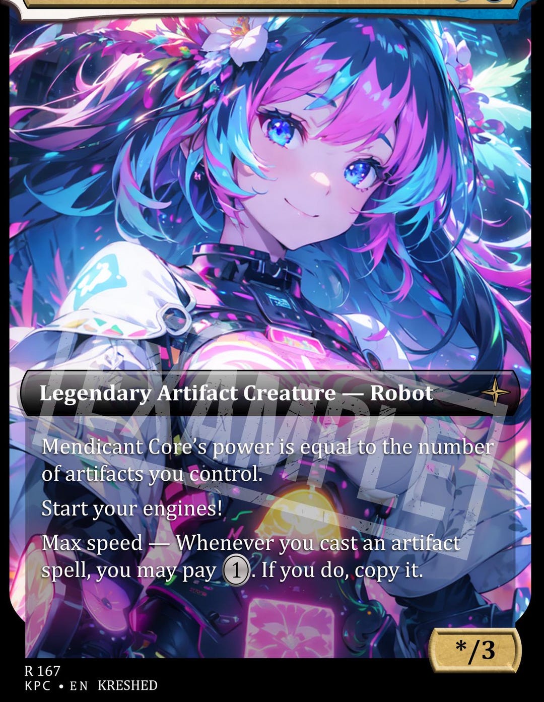 Mendicant Core, Guidelight - Waifu Folien-Proxy - Etsy.de
