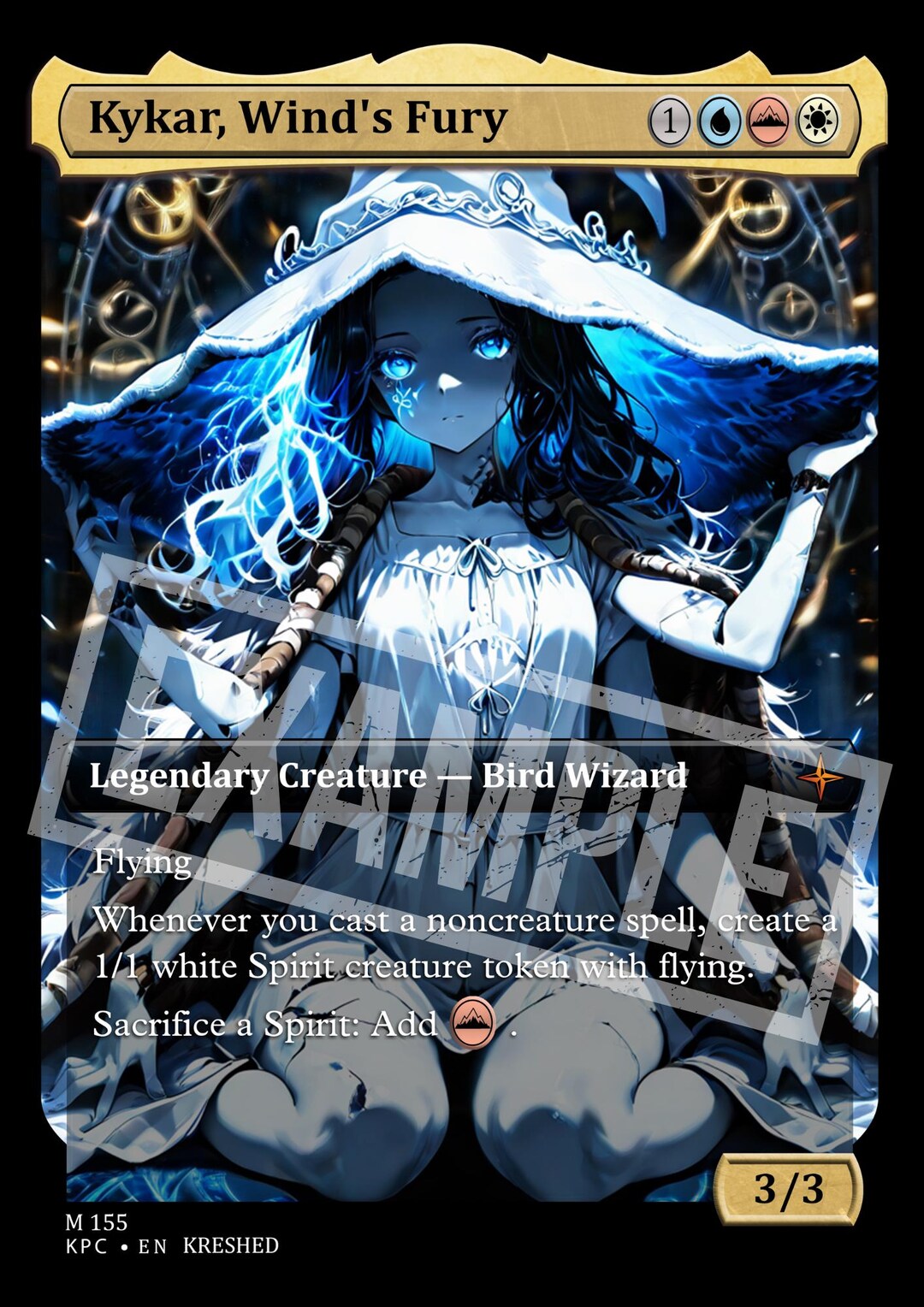 Kykar, Wind's Fury - Ranni Waifu Foil Proxy - Etsy