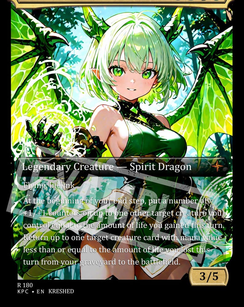 Betor, Ancestor's Voice - Waifu Anime Foil Proxy - Etsy