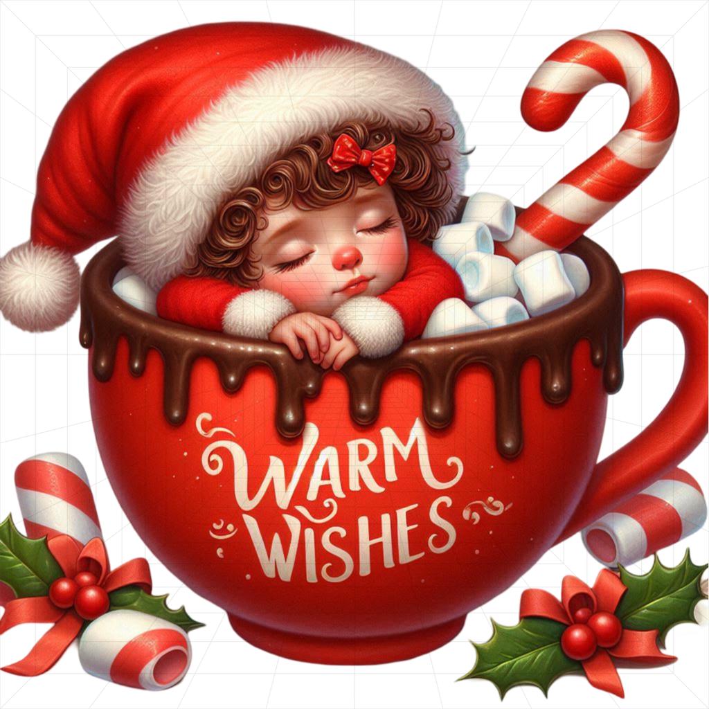 Christmas Mug Clipart, Cute Mug Clipart, Cozy Mug Clipart, Mug Clipart ...