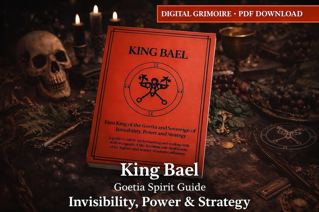 Summoning Guide to King Bael - Ars Goetia Ritual Book PDF Witchcraft ...