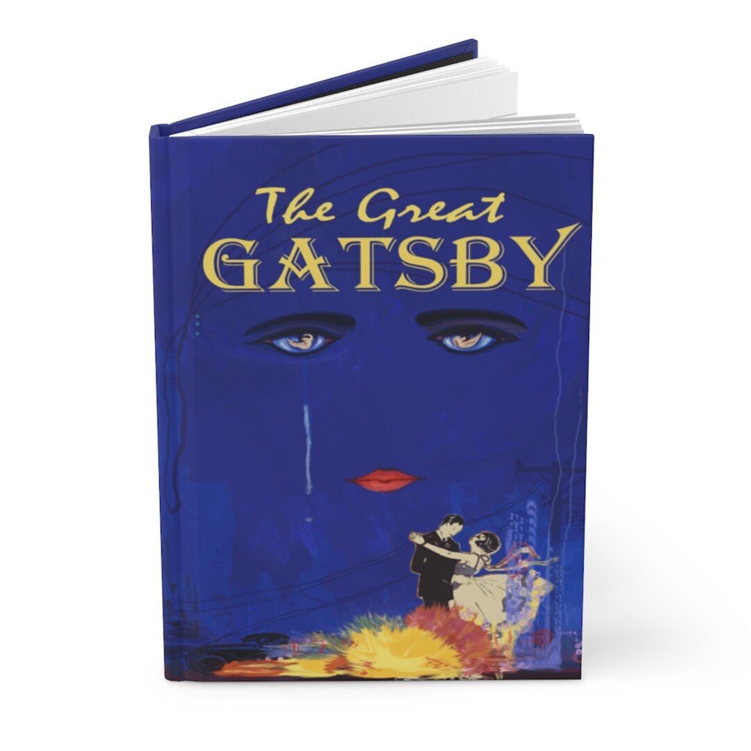 The Great Gatsby, F. Scott Fitzgerald Hardcover Journal Matte Ruled ...