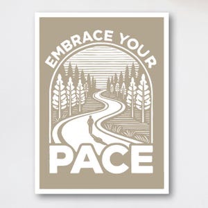 Embrace Your Pace SVG File Mental Health Awareness Design - Etsy