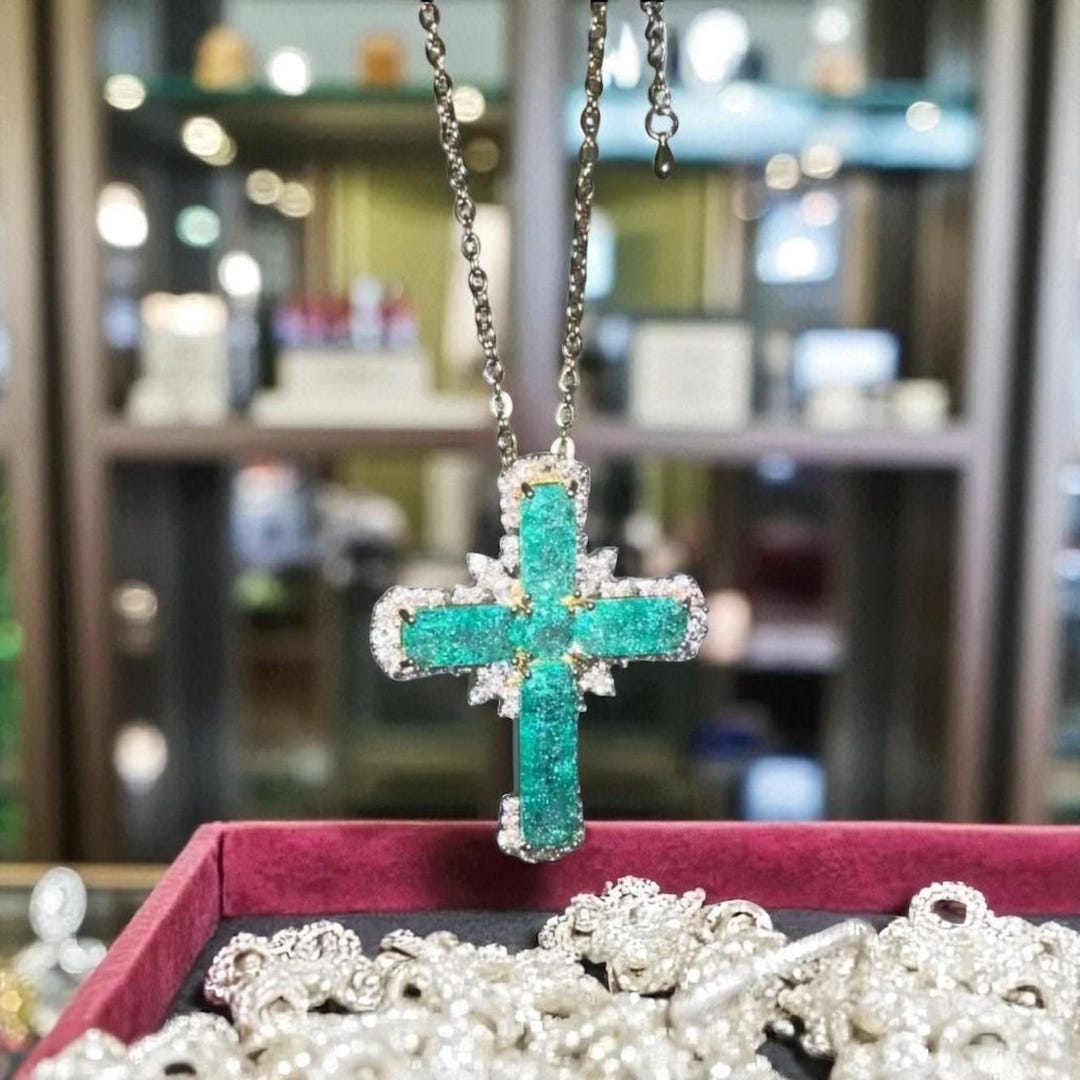CHRISTIAN CROSS NECKLACES - Etsy