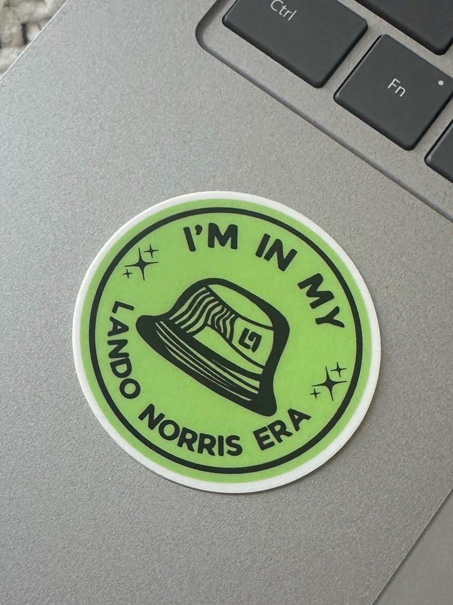 Lando Norris Sticker | F1 Racer Decal | Mclaren Fan Art | High-quality ...